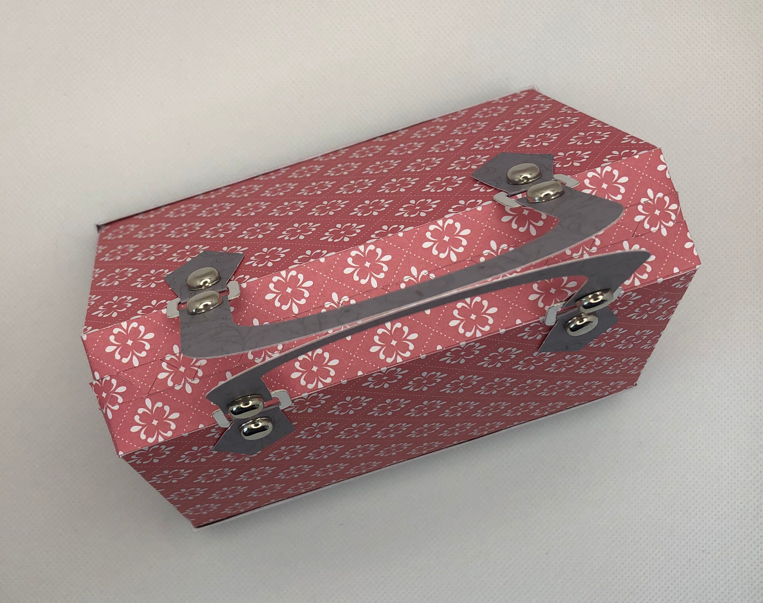 Paper Handbag With Tear Strip Opening. Digital Cut Files for - Etsy