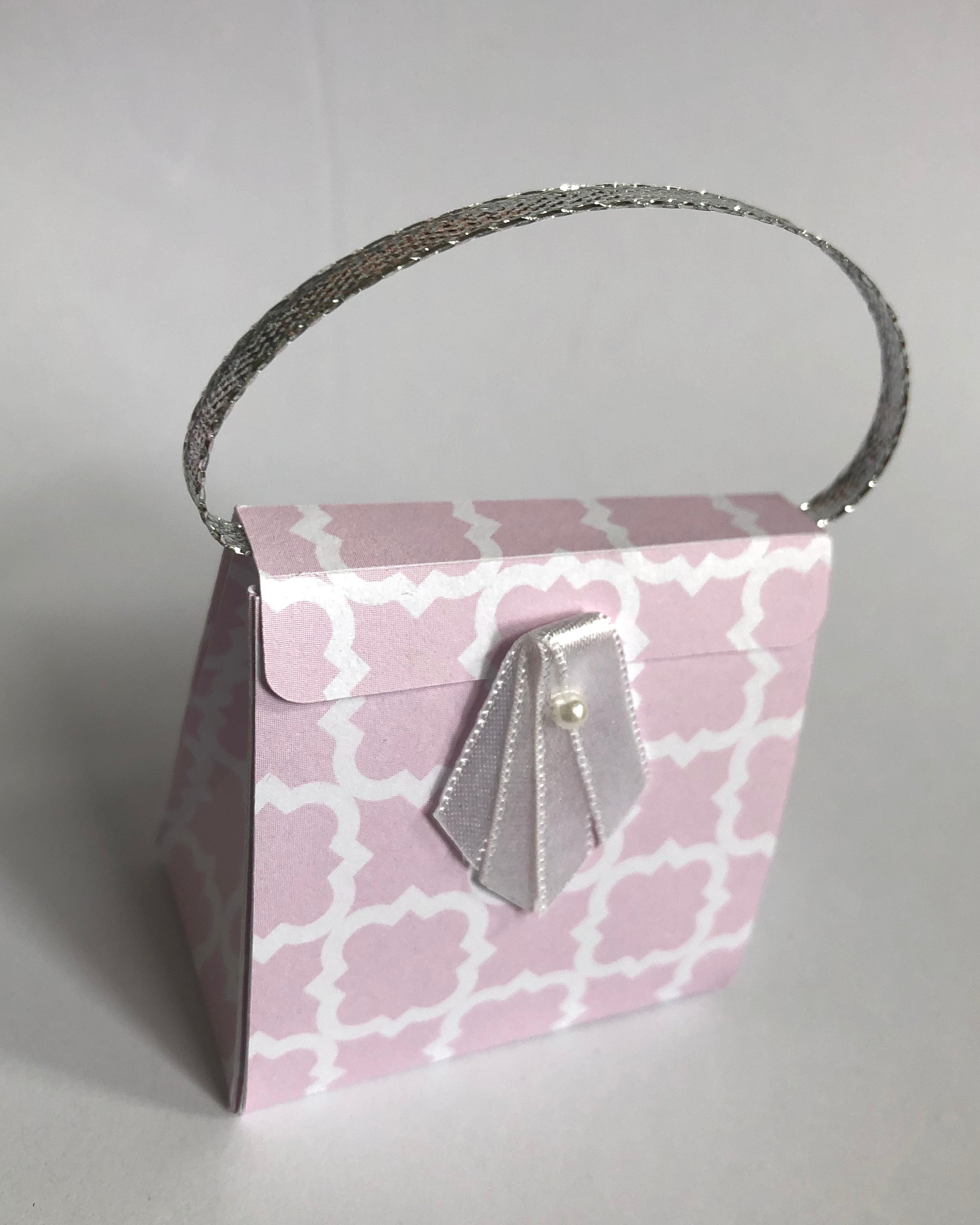 Mini Paper Handbag. Cut 4 From One 12 X 12 in Sheet. Small | Etsy