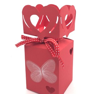 Valentine's Day Heart Gift Box - Etsy