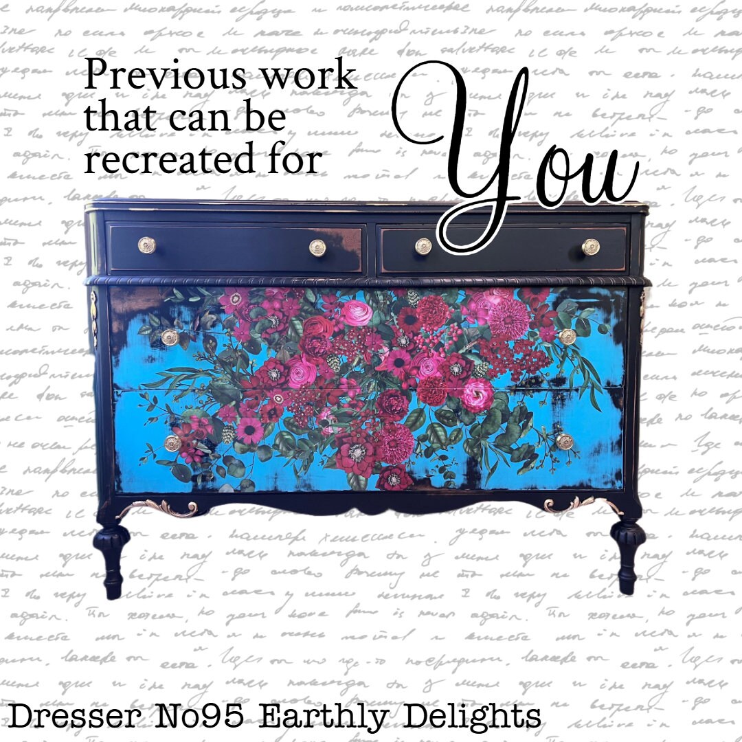 Example of Previous Work. Dressers Are 900 Delivery Black Distressed ...