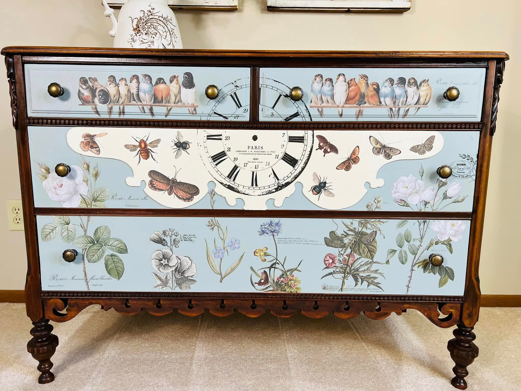 Antique Dresser. French Country Dresser. Farmhouse Decor. - Etsy