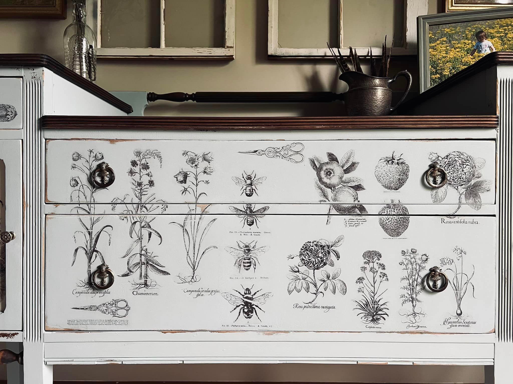 Farmhouse Buffet Painted Buffet Blue Buffet Farmers Market - Etsy