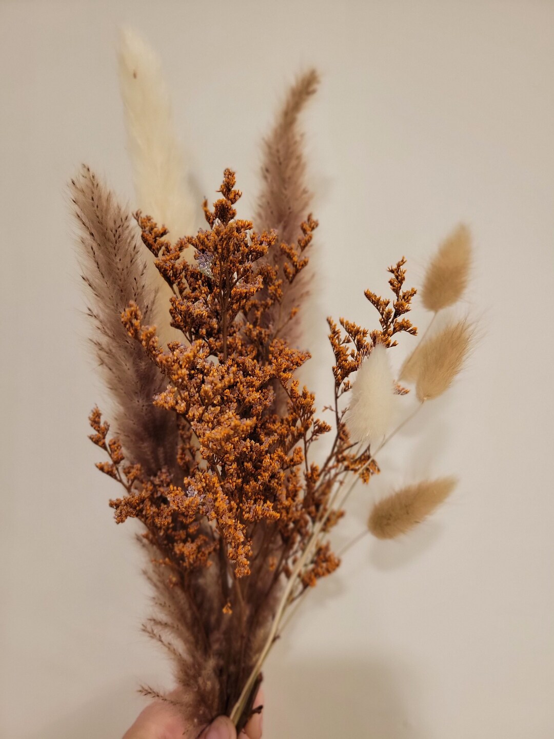Dried Florals, Decor, Rust Decor, Dried Flowers, Vase Filler, Orange ...