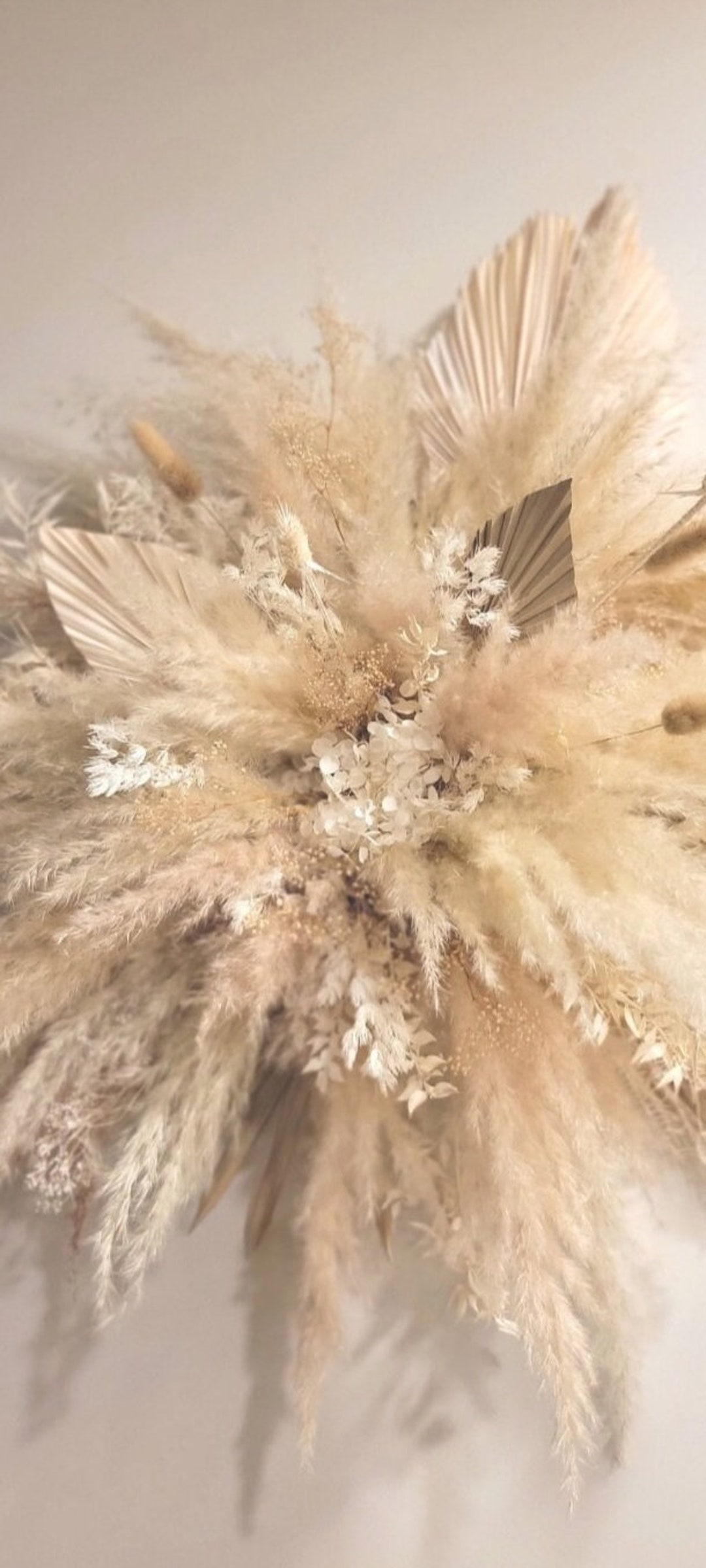 Large Pampas Arch Decor. Pampas Installation Ready to Hang Pampas Arch ...