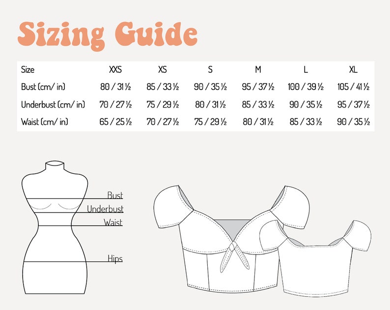 Molly Milkmaid Top Instant Download Digital PDF Sewing - Etsy Australia