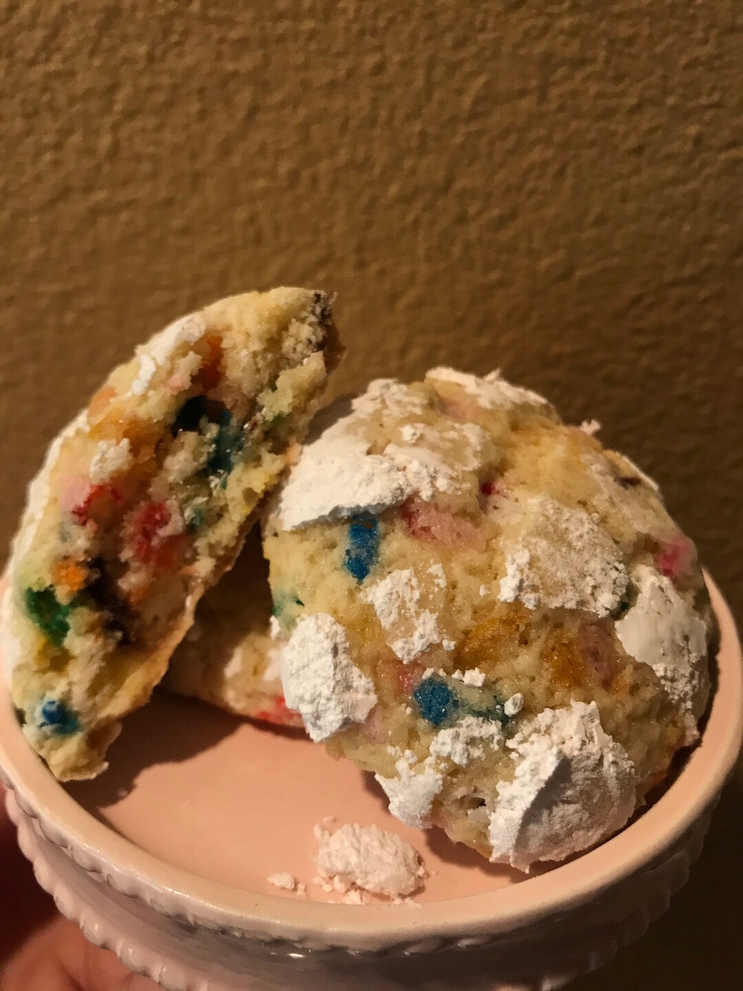 Vanilla Sprinkle Crinkle Cookies - Etsy