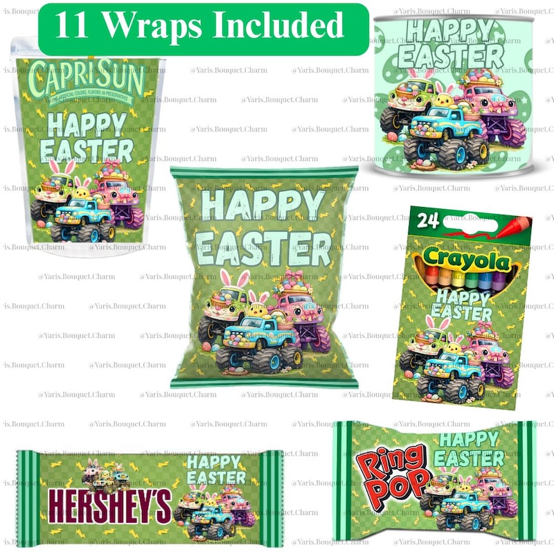 Monster Jam Easter Basket - Etsy