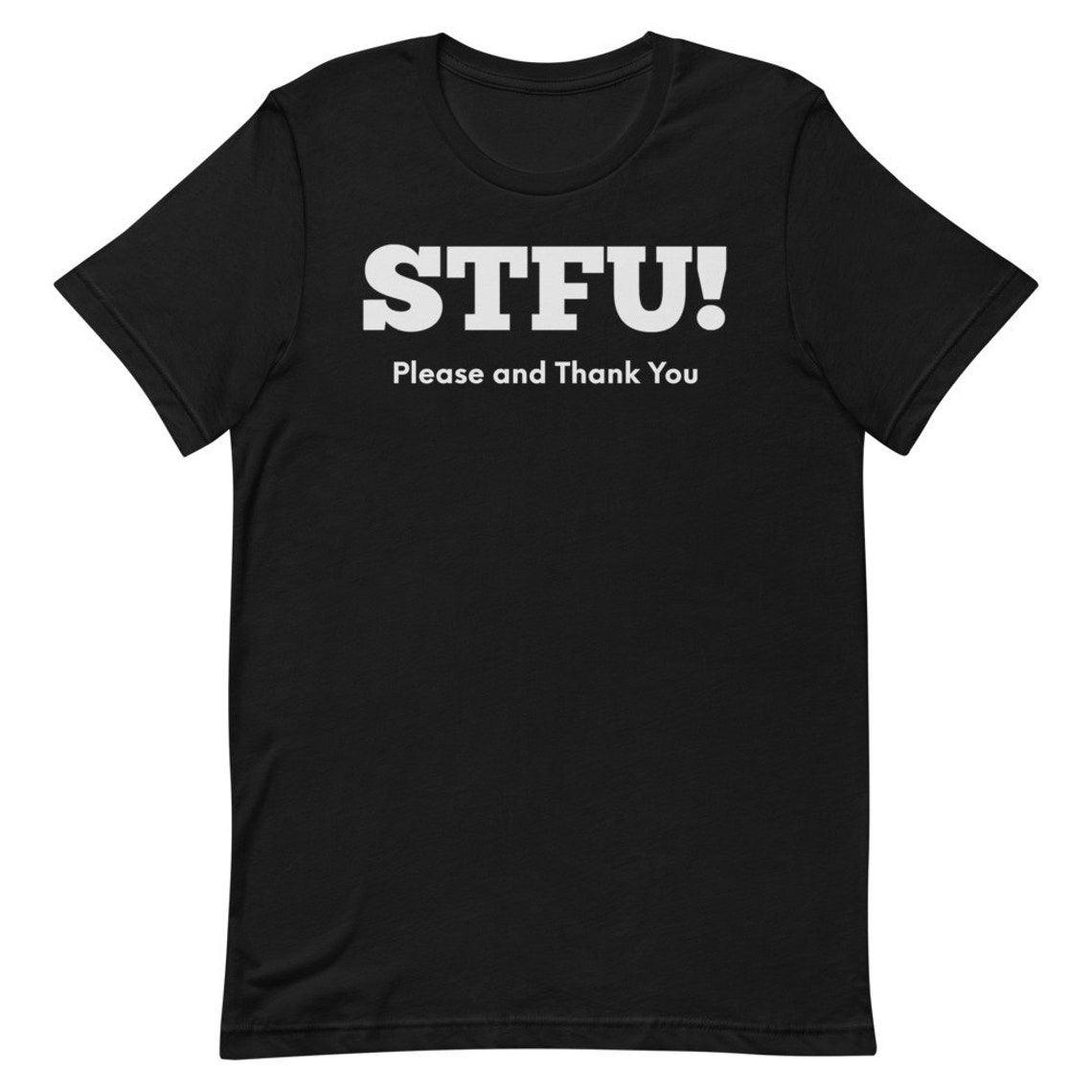STFU T Shirt STFU Tee STFU für Frau lustig sein ruhig T | Etsy
