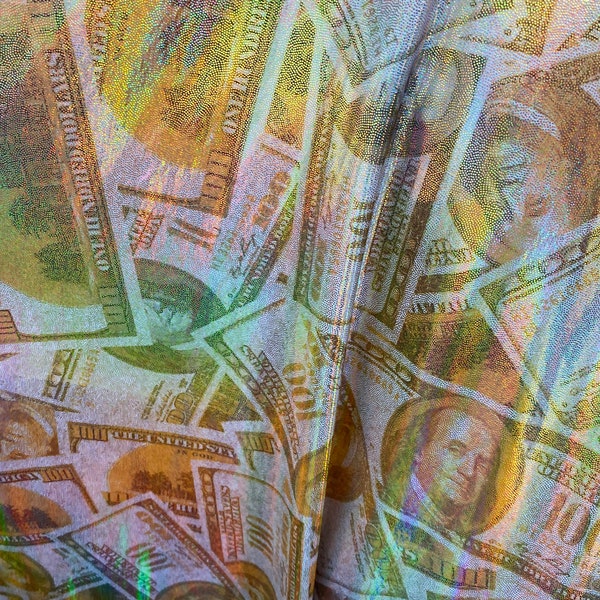 Money Print Fabric - Etsy