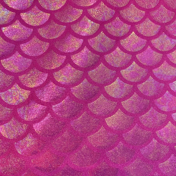 Fish Scale Spandex Fabric - Etsy