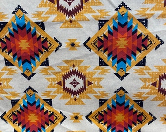 Native Design Fabric - Etsy
