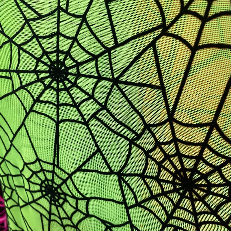 Spiderweb Sheer Fabric - Etsy