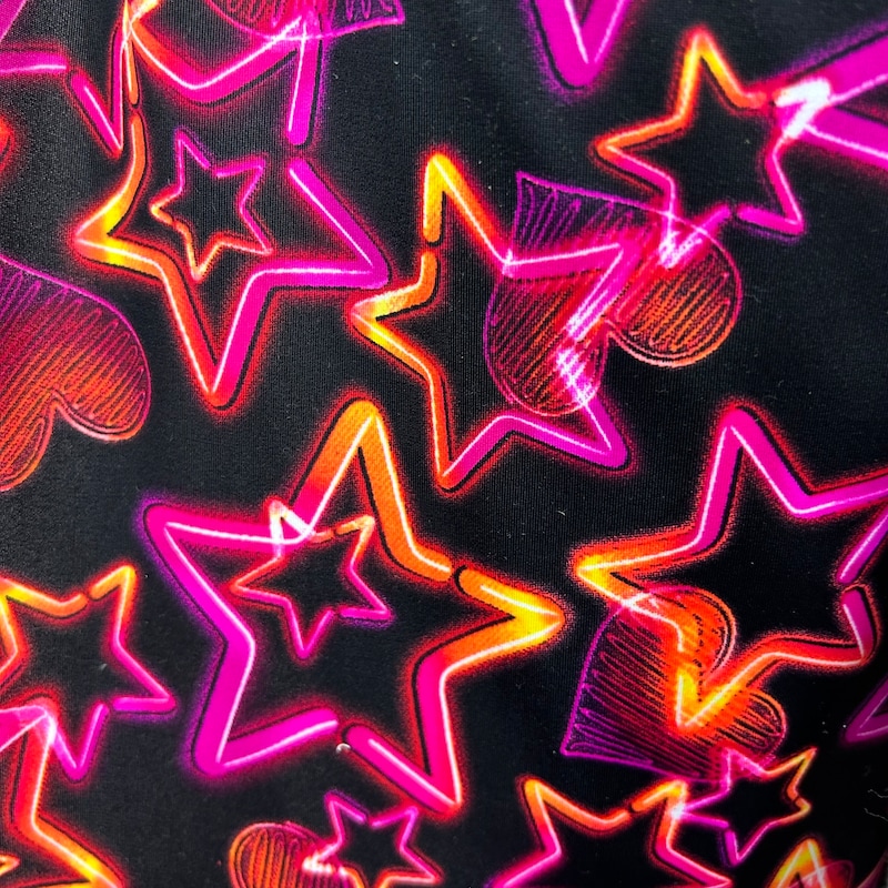 Neon Spandex Fabric - Etsy