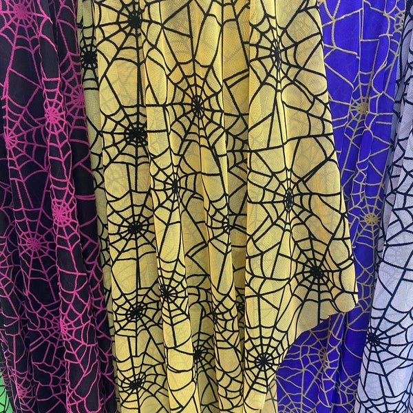 Spider Fabric - Etsy