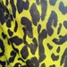 Neon Green Leopard Print Poly Spandex Fabric - Four Way Stretch - Etsy