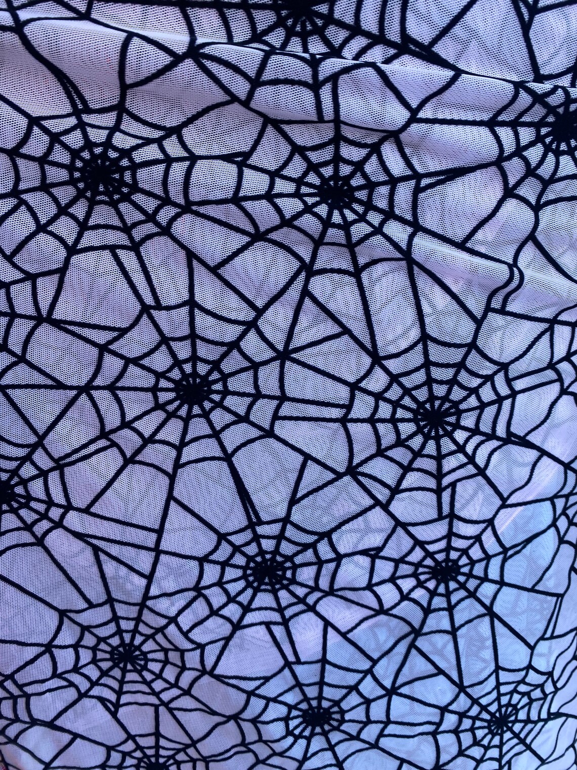 Light Pink Spiderweb Mesh Fabric, 4-way Stretch Nylon, Sold by the Yard ...