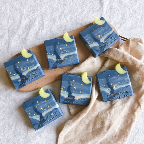 Starry Night Van Gogh Inspired Artisan Bar Soap - Etsy