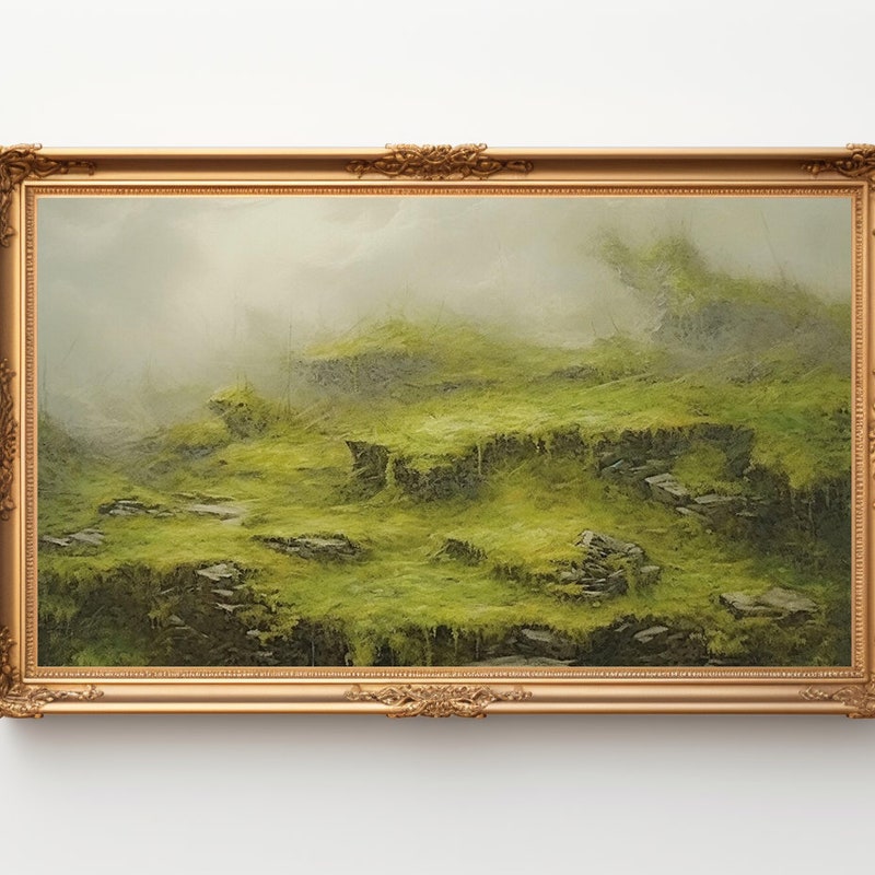 Moss Print - Etsy