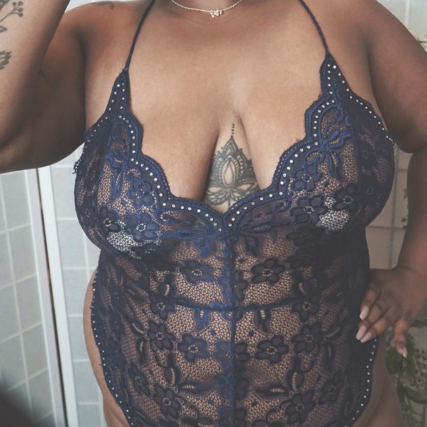 Plus Size Lingerie Etsy