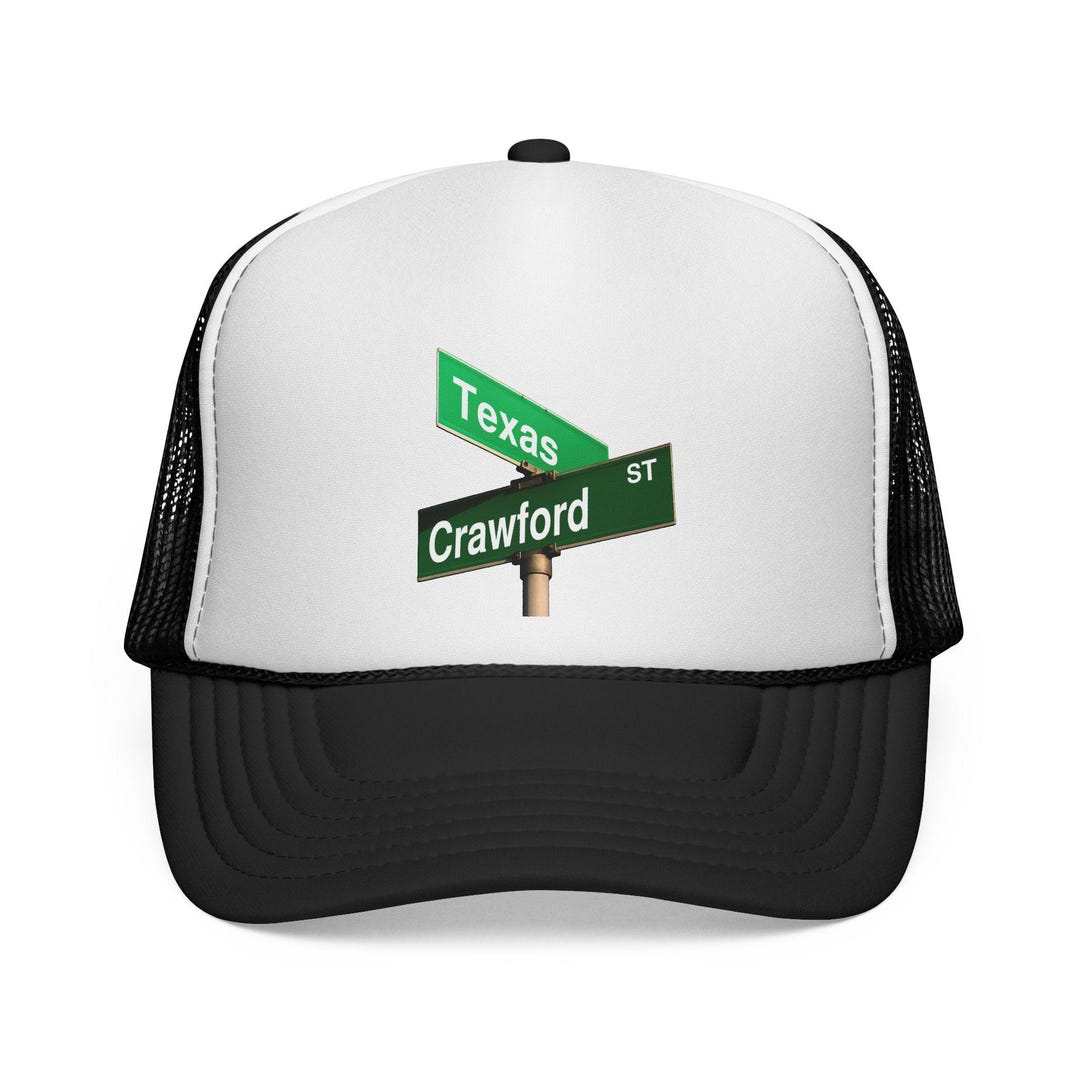 Texas at Crawford Street Trucker Cap | Houston Urban Hat, Adjustable ...