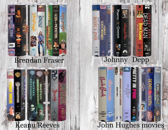 VHS Movie Covers 4 to Choose From Brendan Fraser Johnny - Etsy