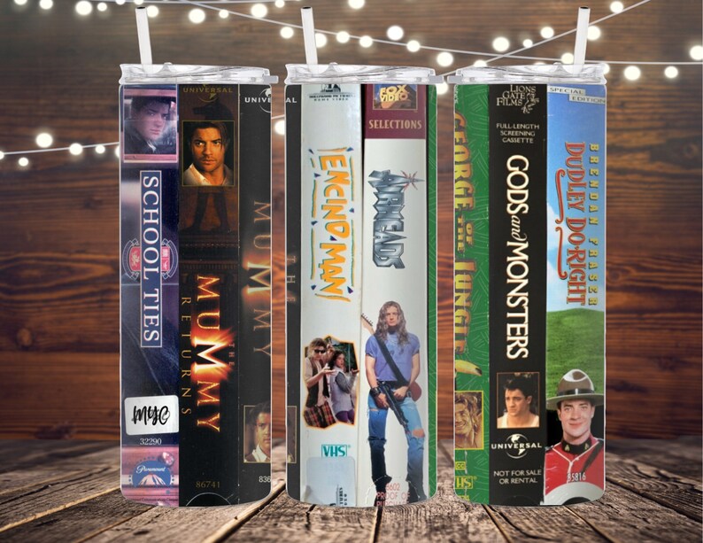 VHS Movie Covers 4 to Choose From Brendan Fraser Johnny - Etsy