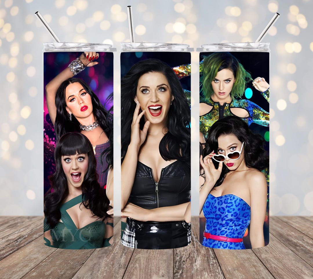 Katy Perry 20 Oz Tumbler Wrap Digital JPG - Etsy