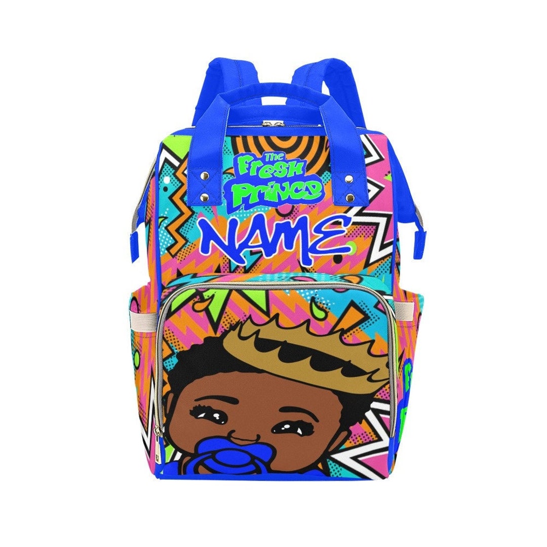 Fresh Prince Boy Baby Boy Backpack Personalized Diaper Clothing Bottles ...