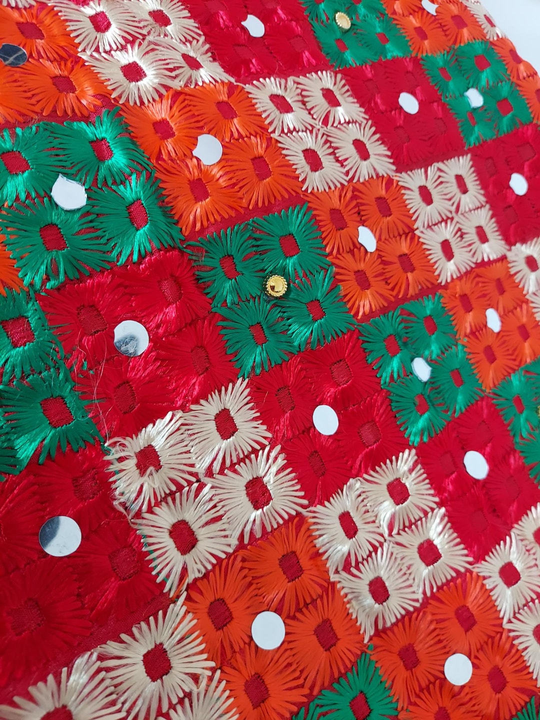 Dupatta - Phulkari Dupatta - Chunni - Indian Scarf - Indian Chunni ...