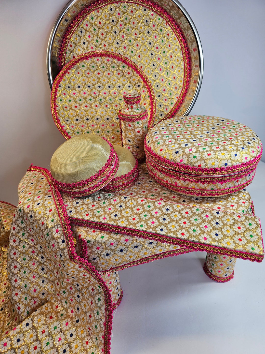 Indian Wedding Mahiyan Set| Indian Bride Essentials|punjabi Wedding ...