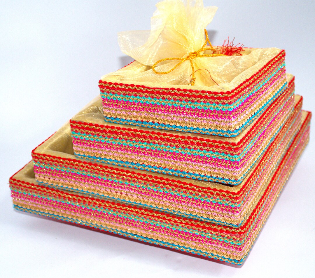 Shagun Trays -gifting Baskets -wedding Gift Baskets- Hampers- Christmas ...