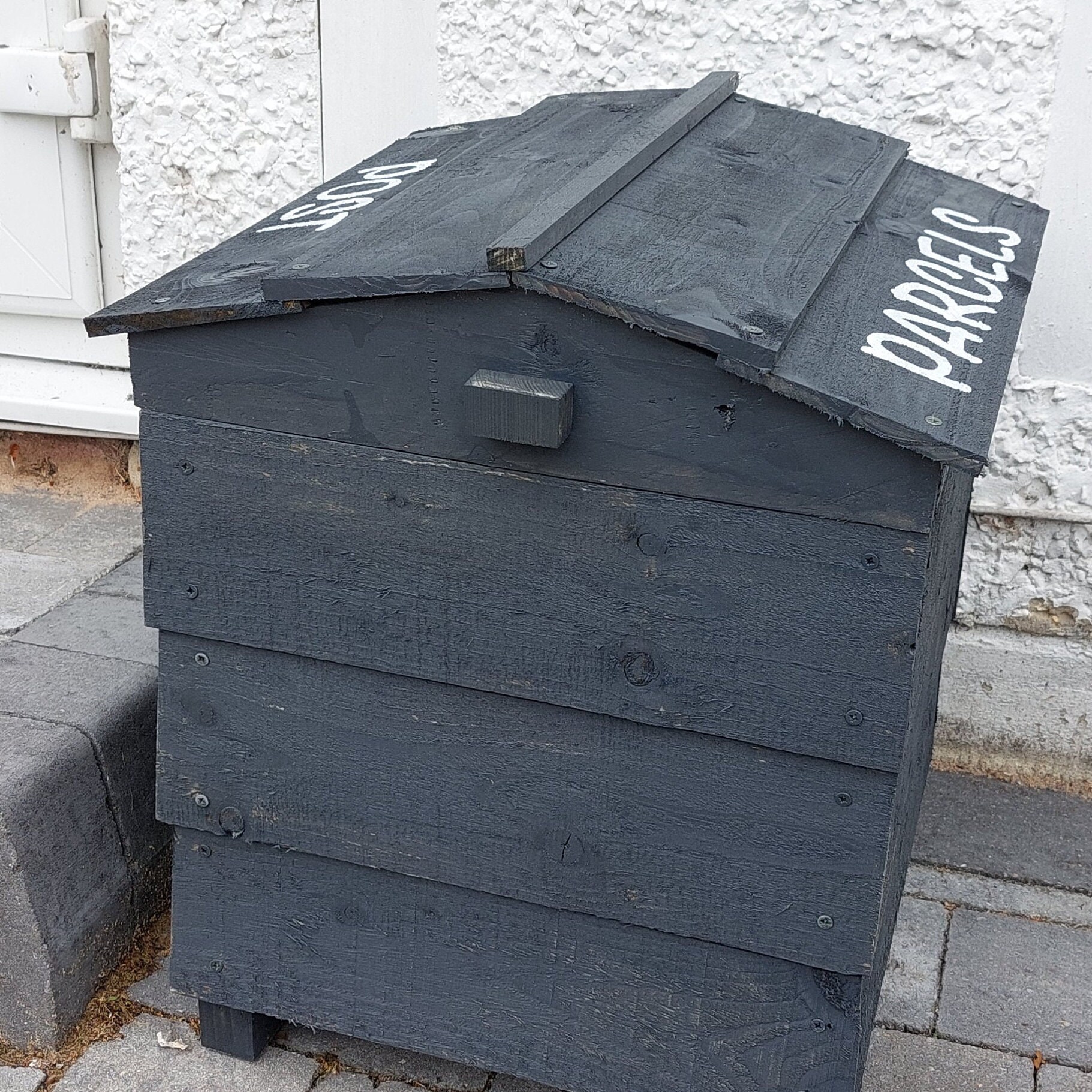 Wooden Beehive Storage Box Parcel Box - Etsy UK