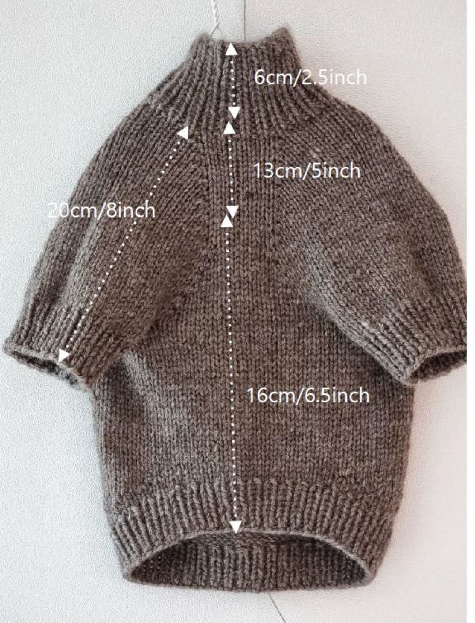 Basic Turtleneck Sweater Large Size Pattern - Etsy