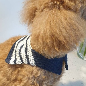 Cape Collar/dog Knit/dog Knits/dog Knitting Pattern/dog Sweater Pattern ...