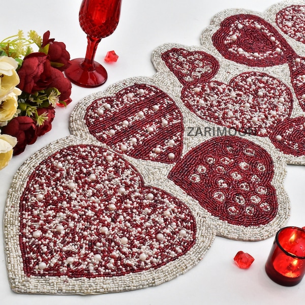 Valentine Table Runner - Etsy