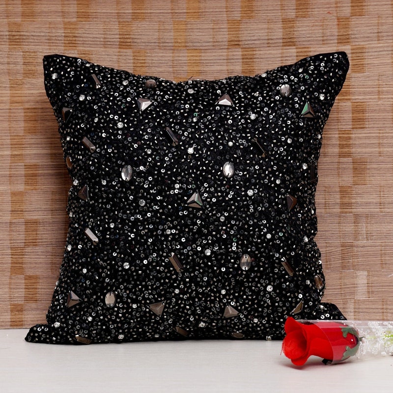 Rhinestone Pillows - Etsy