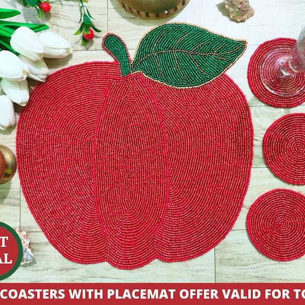 Apple Placemats - Etsy