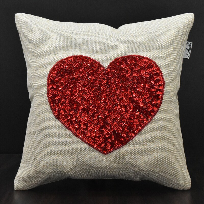 Embroidered Pillows Etsy
