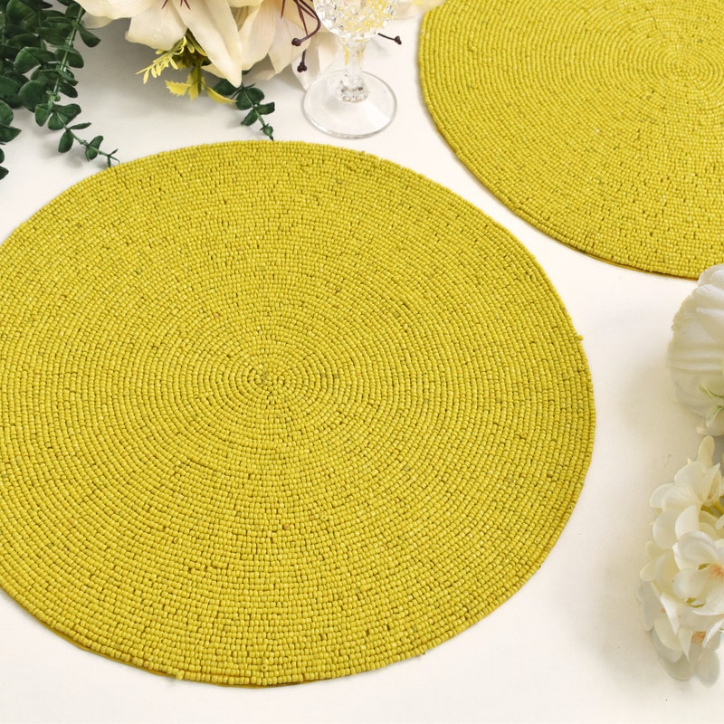 Lime Green Placemats - Etsy