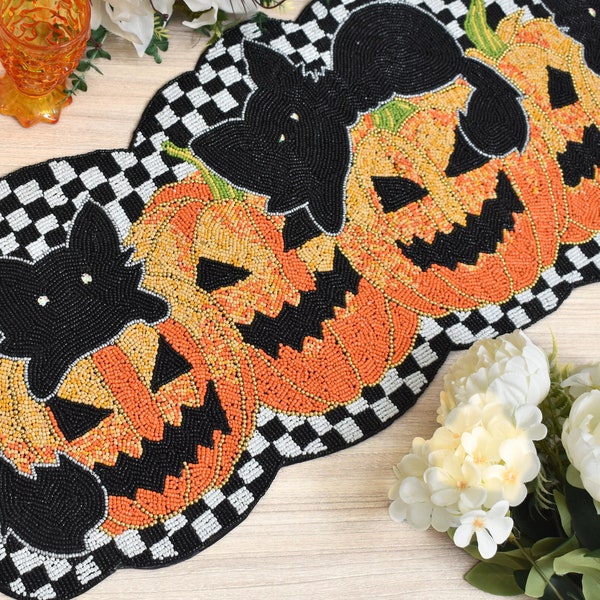 Halloween Table Runner Pattern - Etsy