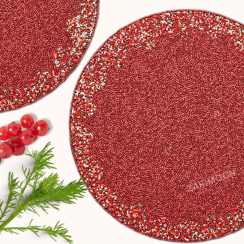 Christmas Placemats Round - Etsy