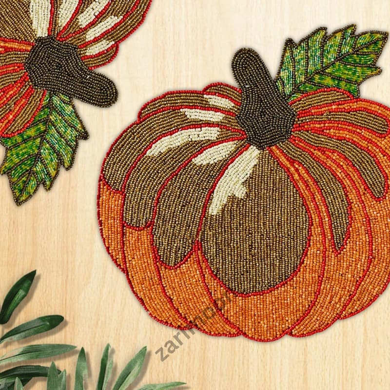 Pumpkin Placemat - Etsy