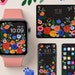 Blooming Garden Apple Watch Wallpaper | Colorful Flower | Matching ...