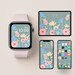 Pastel Bloom Apple Watch Wallpaper | Easter Spring Light Flower ...
