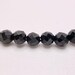Sagenitic Quartz & Black Spinel Bracelet, Dainty Beaded Bracelet ...