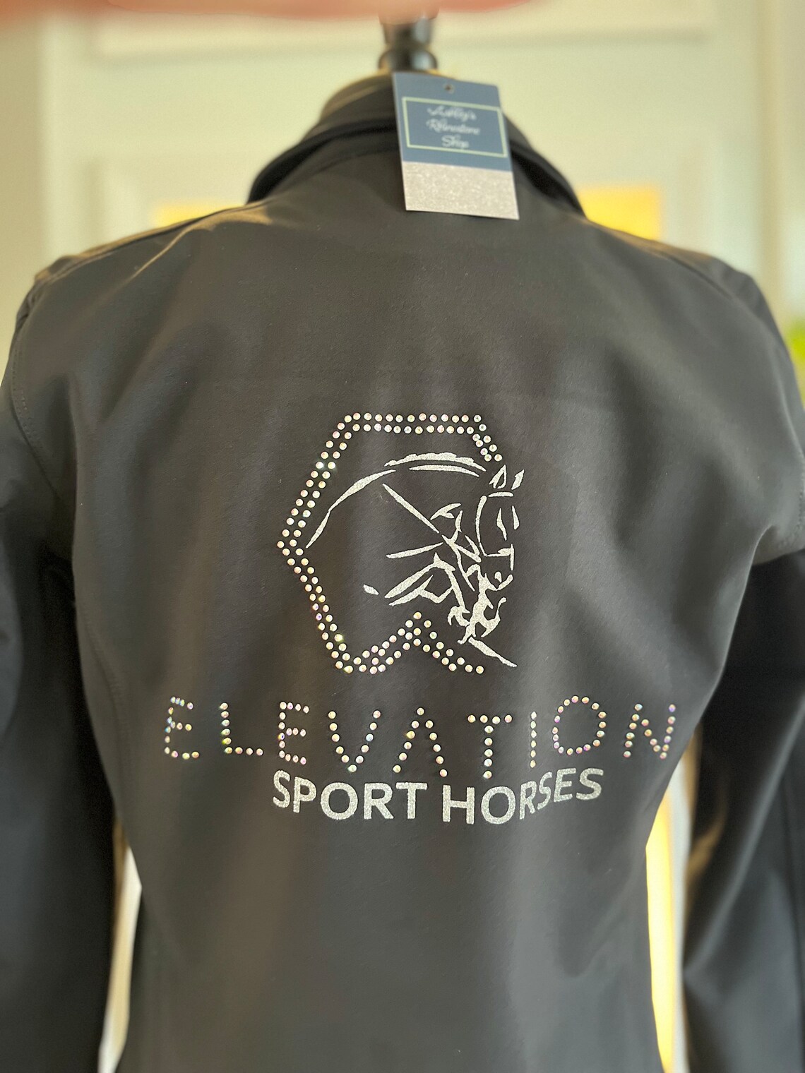 Custom Rhinestone Logo Apparel, Corporate & Band Merchandise - Etsy