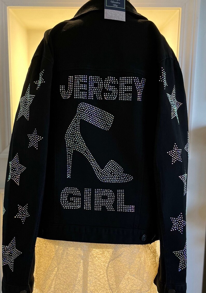 Custom Rhinestone Jean Jackets brides, Kids , Teens, Cheer, Themes ...