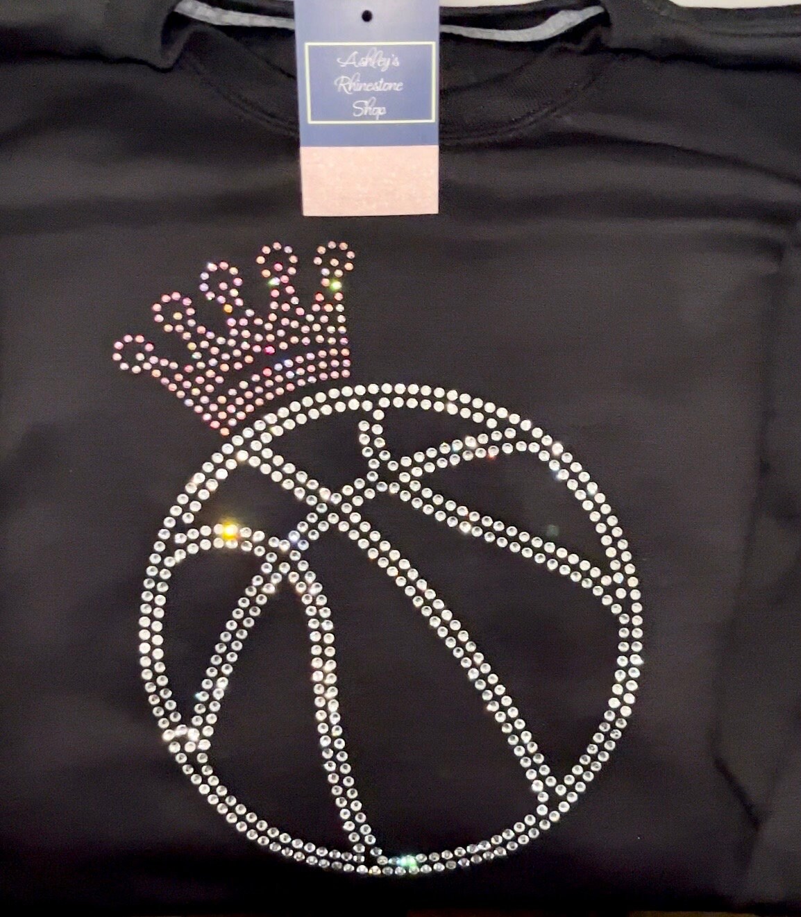 Rhinestone Queen of the Basketball Court Bling With Personalized Option ...
