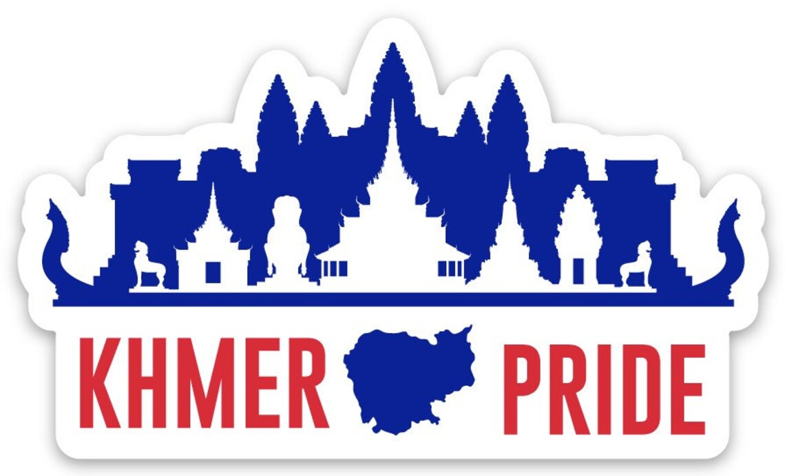 Cambodia Sticker MADE IN Cambodia Khmer Collectable - Etsy
