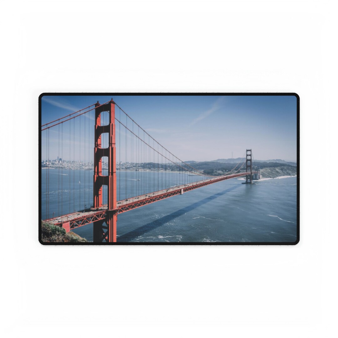 Golden Gate Bridge Desk Mats - Etsy